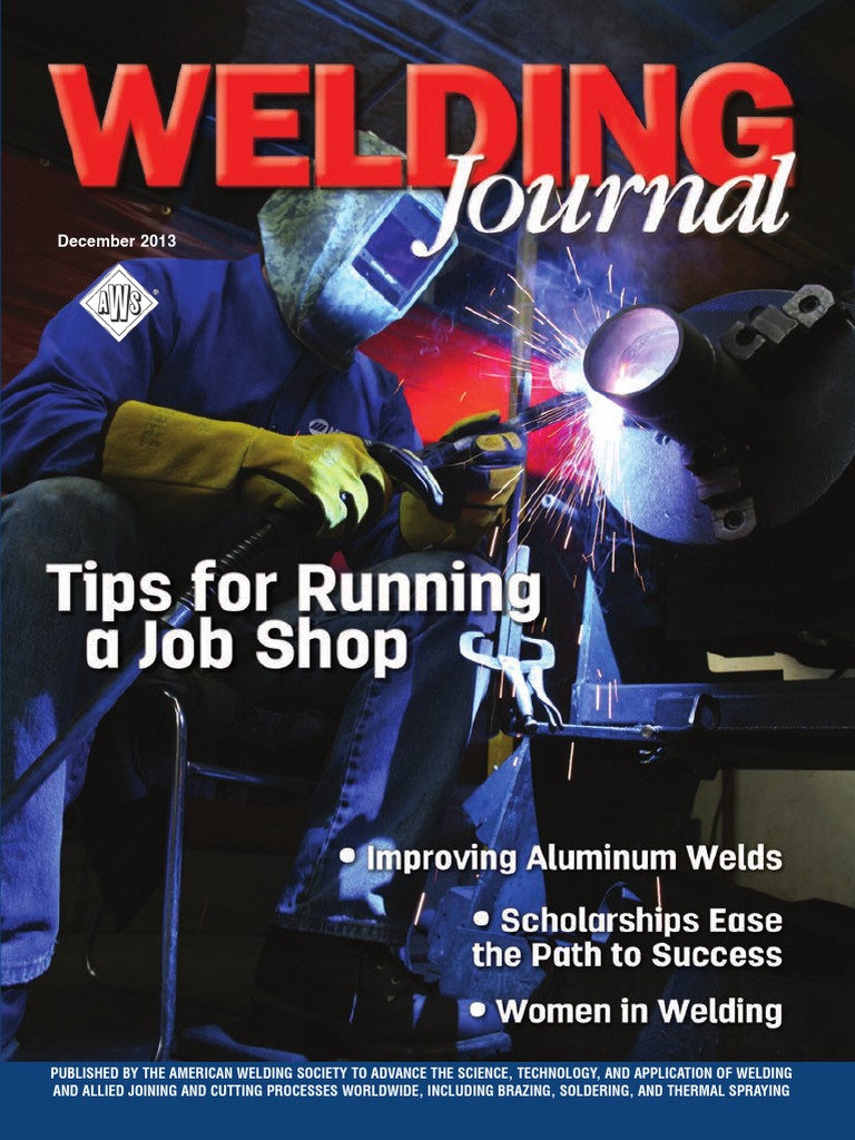 AWS Welding Journal December 2013 | PDF | Heat Treating | Alloy