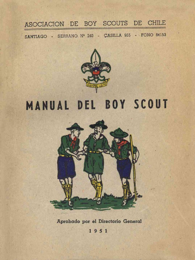 Manual de Los Boy Scouts de Chile | PDF | Exploración | Naturaleza