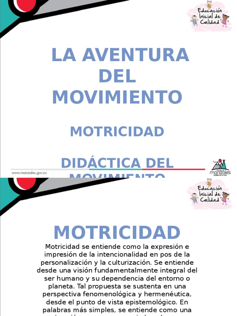 Didáctica del Movimiento y Motricidad | PDF | Aprendizaje | Ciencia ...