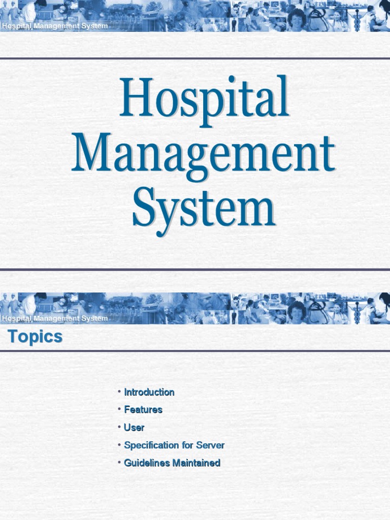Hospital Managment | PDF | Menu | Medical Prescription