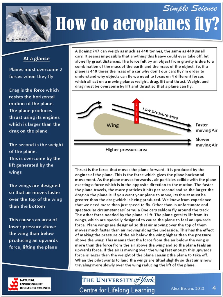 How Planes Fly: Understanding the Four Forces of Weight, Drag, Lift ...