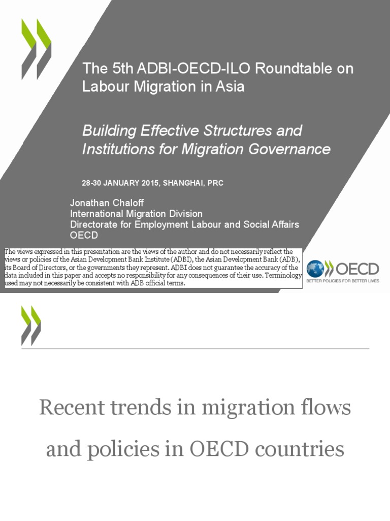 Labour Migration Trends in Asia 2015 | PDF | Immigration | Organisation ...