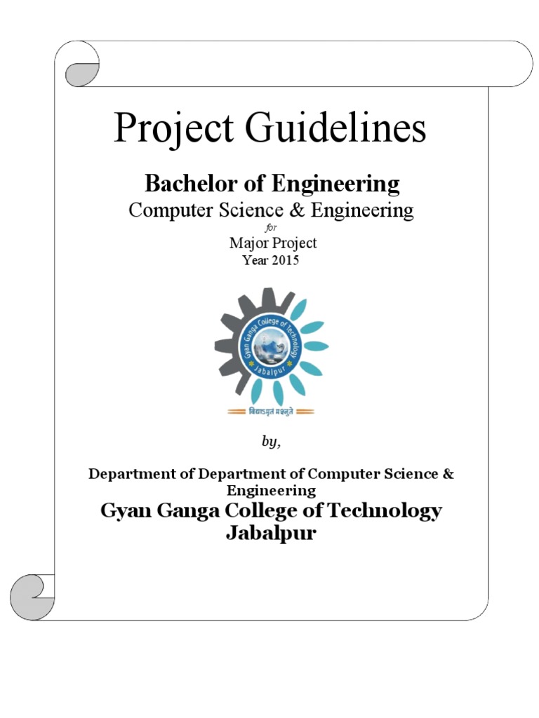CSE Major Project Report Guidelines | PDF | Java (Software Platform ...