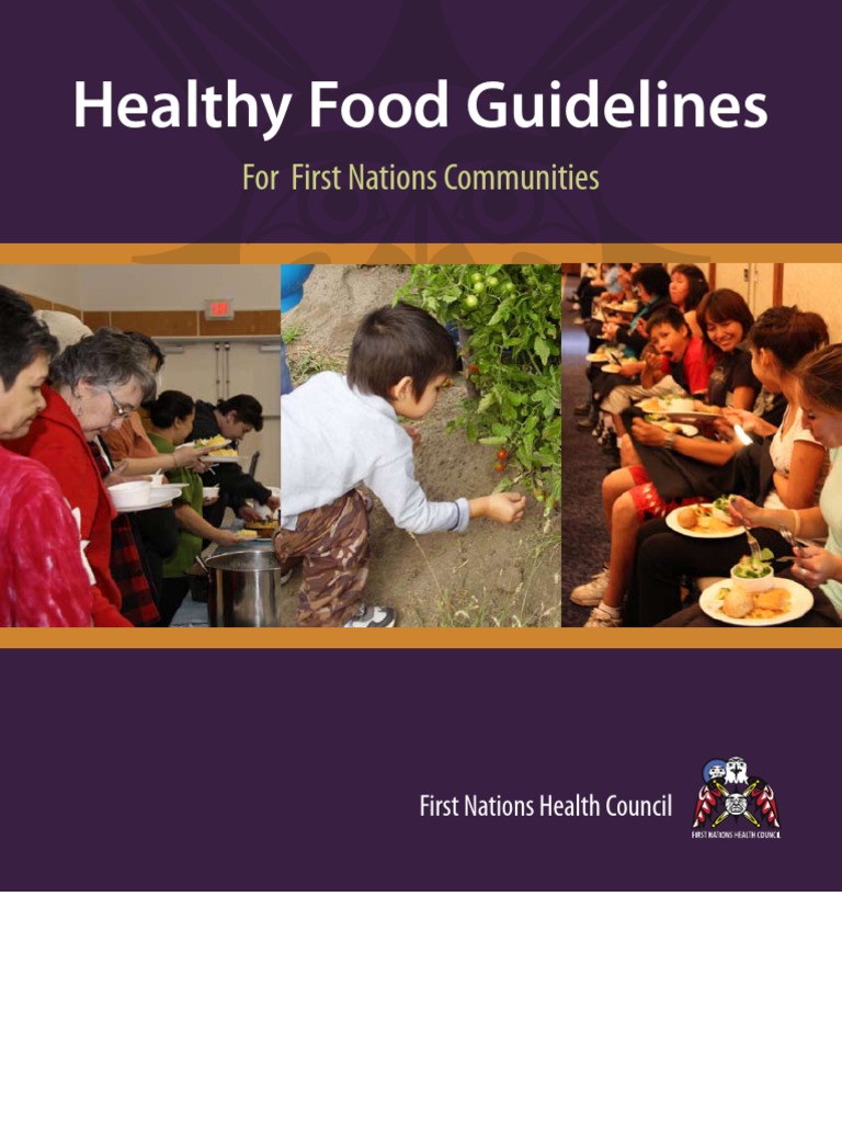 FNHC - Healthy Food Guidelines For First Nations Communities | Download ...