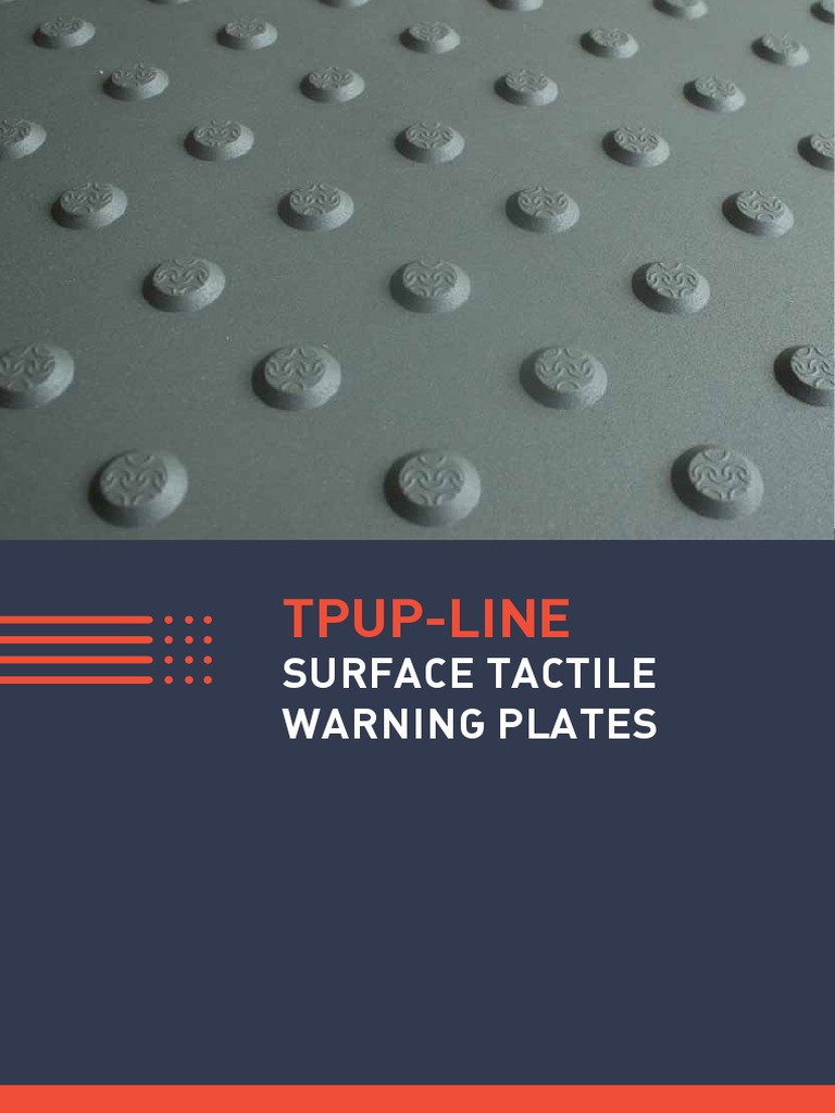 Tactile Surface Warning Plates Baum | PDF | Adhesive | Transport