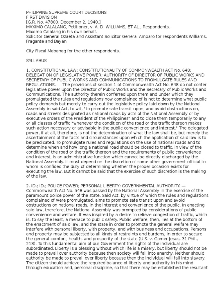 PHILIPPINE-SUPREME-COURT-DECISIONS.docx | Social Justice | Employment ...