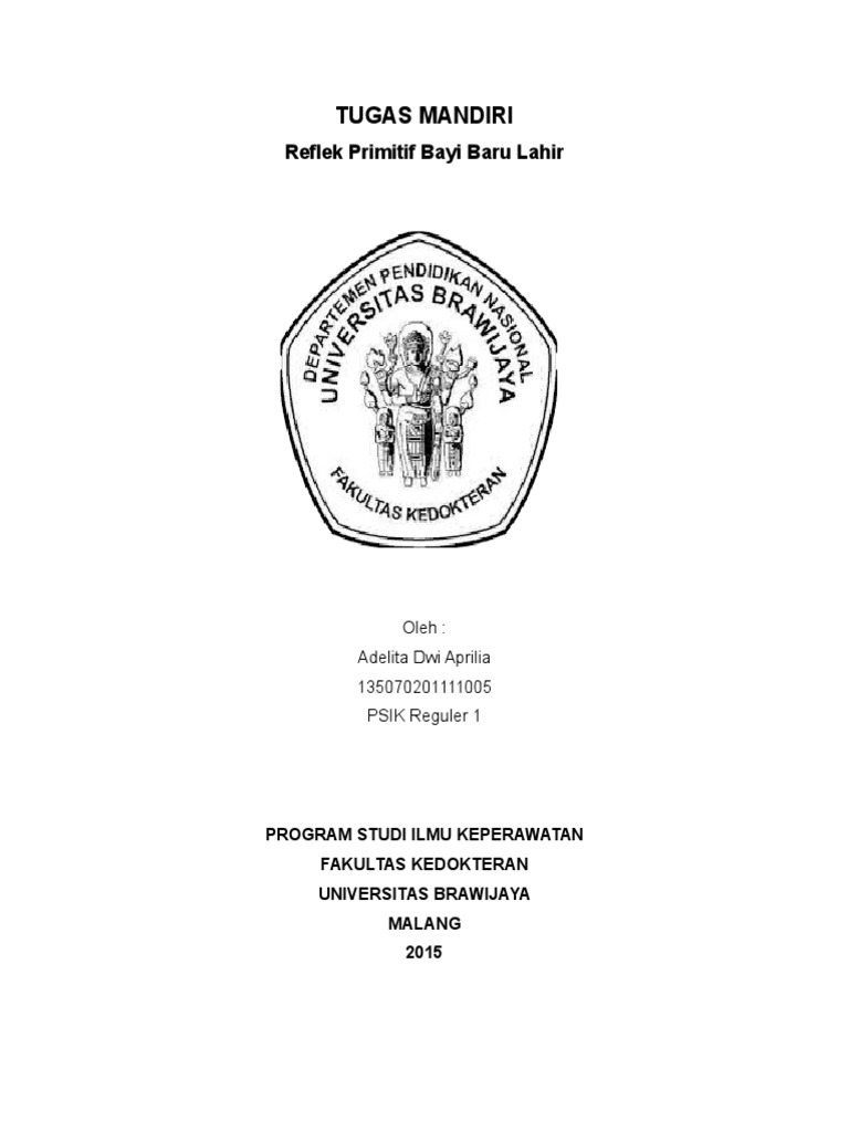 Refleks Primitif BBL | PDF | Kesehatan Holistik | Sains & Matematika