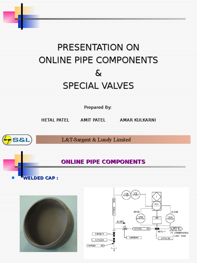 Pipe Components & Special Valves | PDF