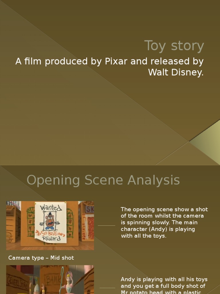 Toy Story: A Film Produced by Pixar and Released by Walt Disney | PDF | Art