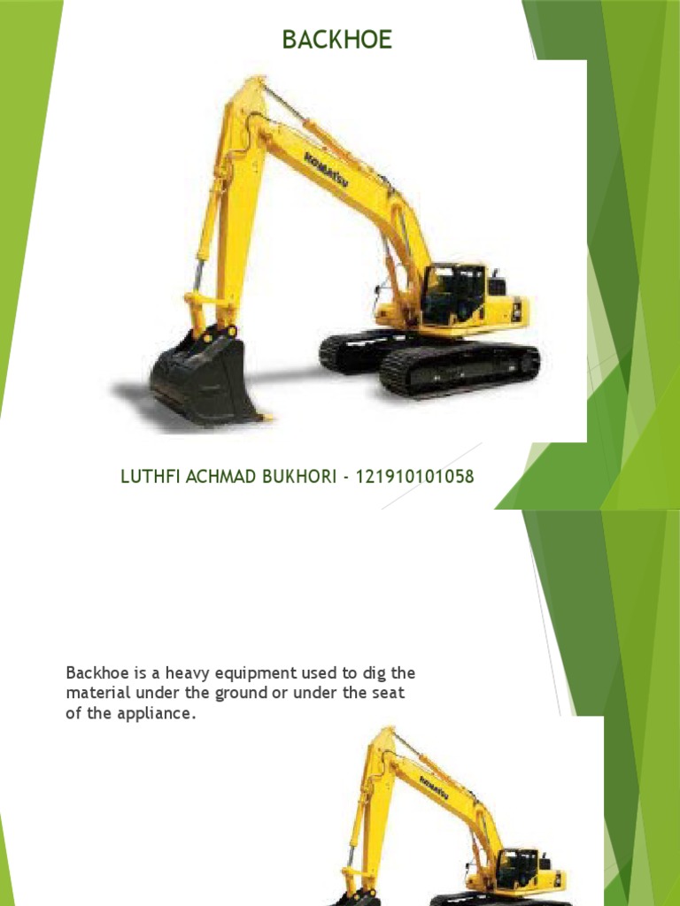 Backhoe Operation and Productivity Guide | PDF | Technology & Engineering