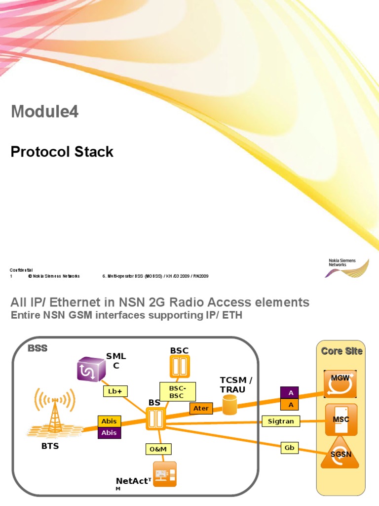 Module 2 Protocol Stackv1.ppt | Network Packet | Internet Protocols