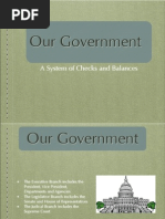 Checks and Balances Chart | PDF | Separation Of Powers Under The United ...