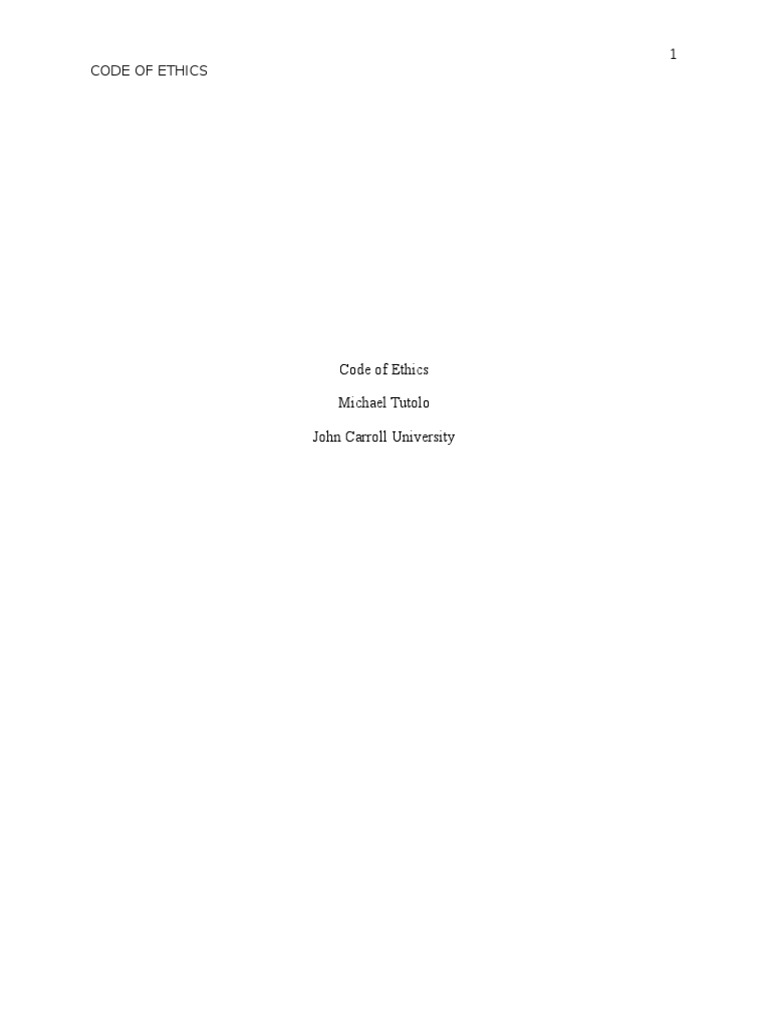 Journalism Code of Ethics Explained | PDF | Journalism | Value (Ethics)