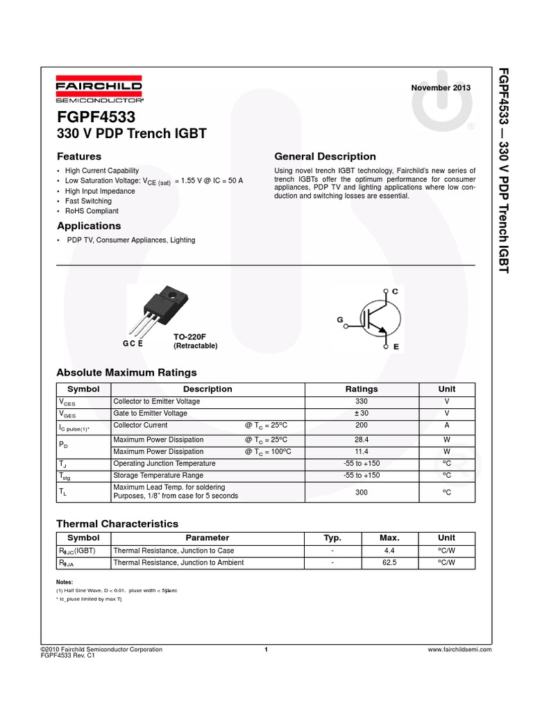 FGPF4533 | Download Free PDF | Counterfeit | Trademark