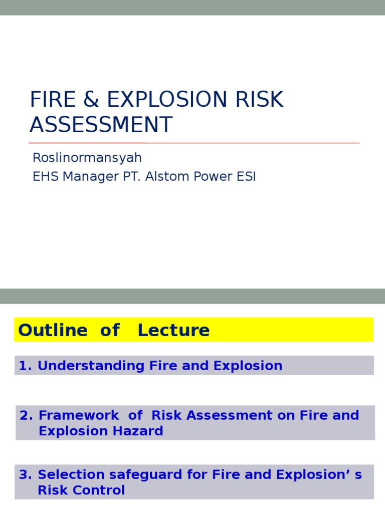 Fire & Explosion Risk Assessment (Kuliah Tamu Unair_09 Juni 2012) Baru ...
