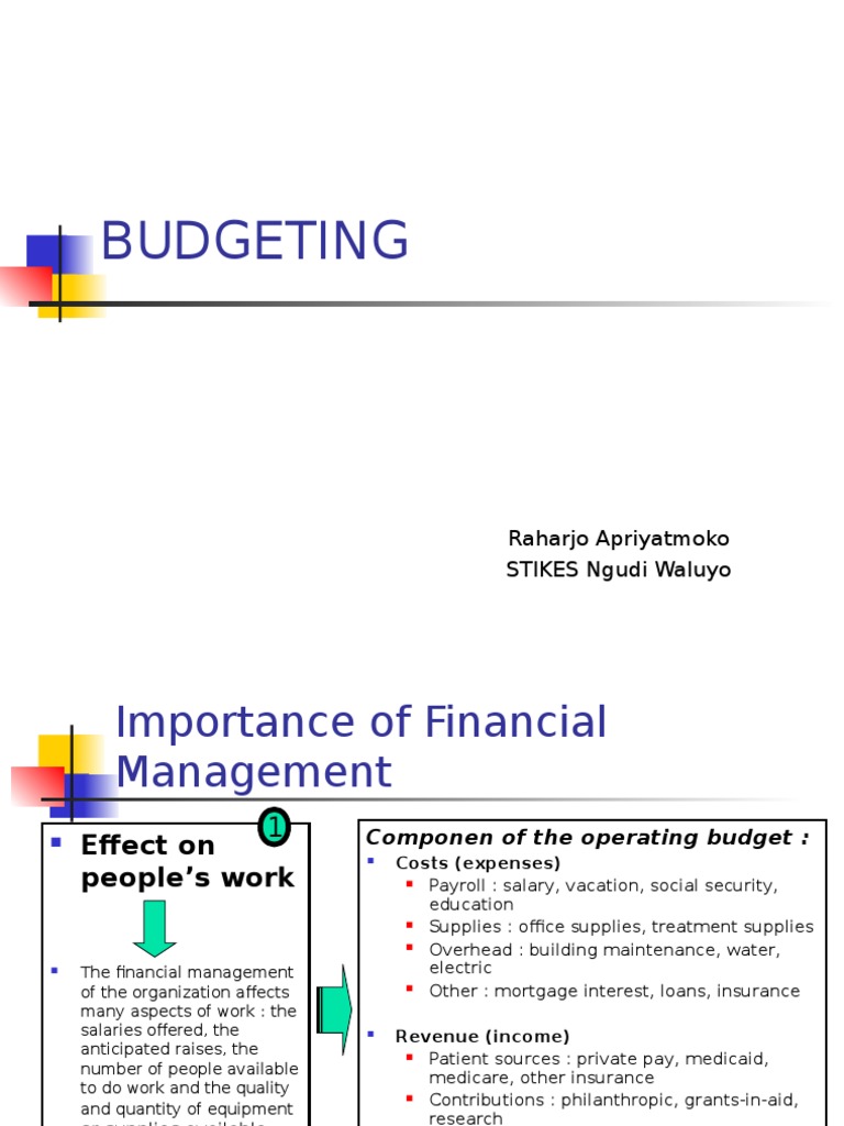 Understanding Financial Management Budgets | PDF | Finance & Money ...