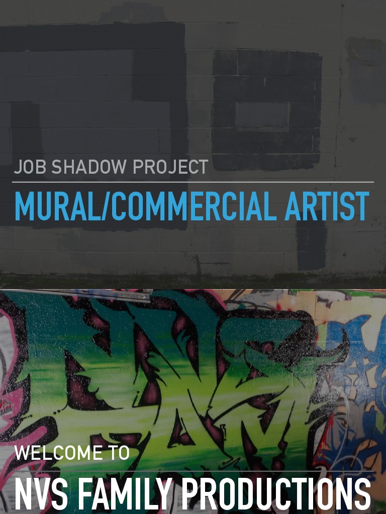 Mural Artist Job Shadow Overview | PDF