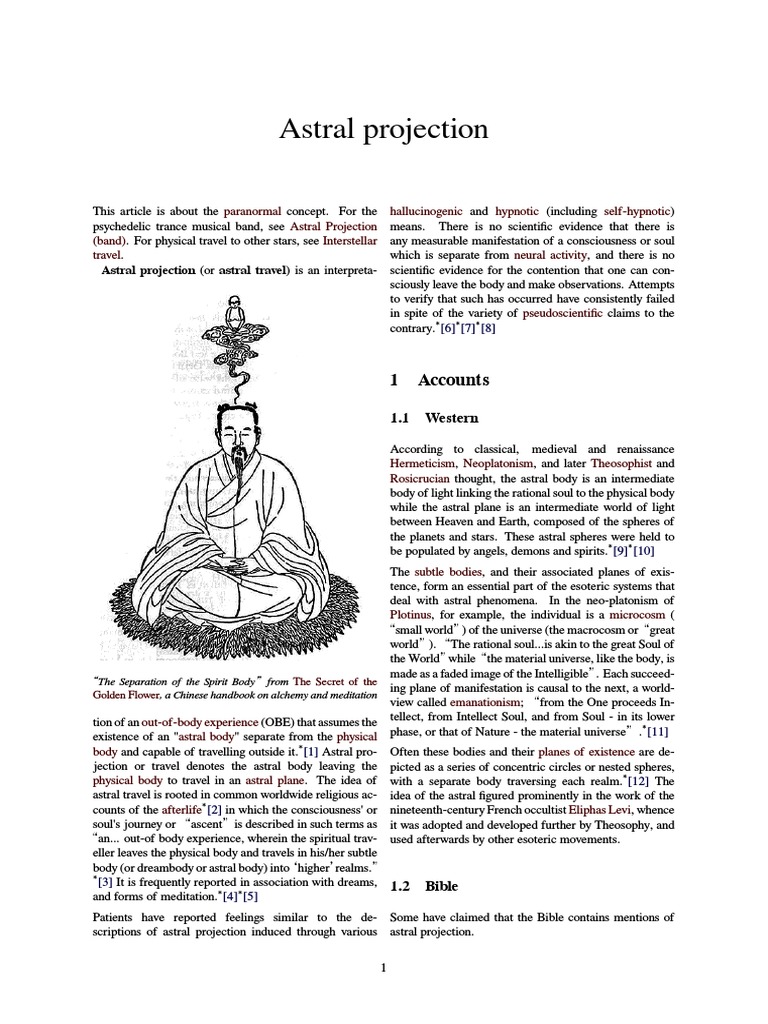 Astral Projection | PDF | Astral Projection | Esotericism