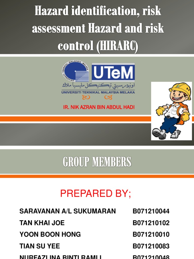 Hirarc | PDF | Occupational Safety And Health | Risk