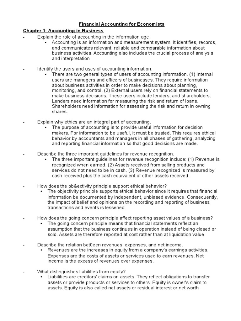 Accounting Essay Questions | PDF | Debits And Credits | Balance Sheet