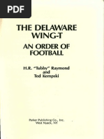 University of Delaware Wing-T Offense | PDF | American Football ...