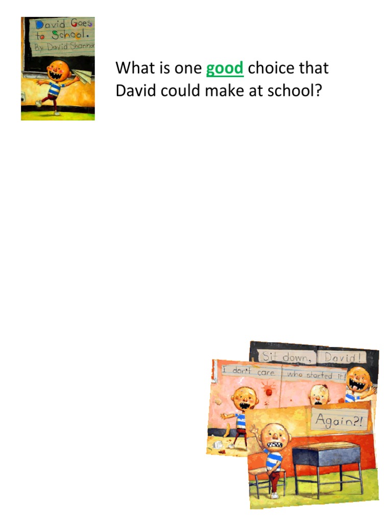 David Goes To School | PDF