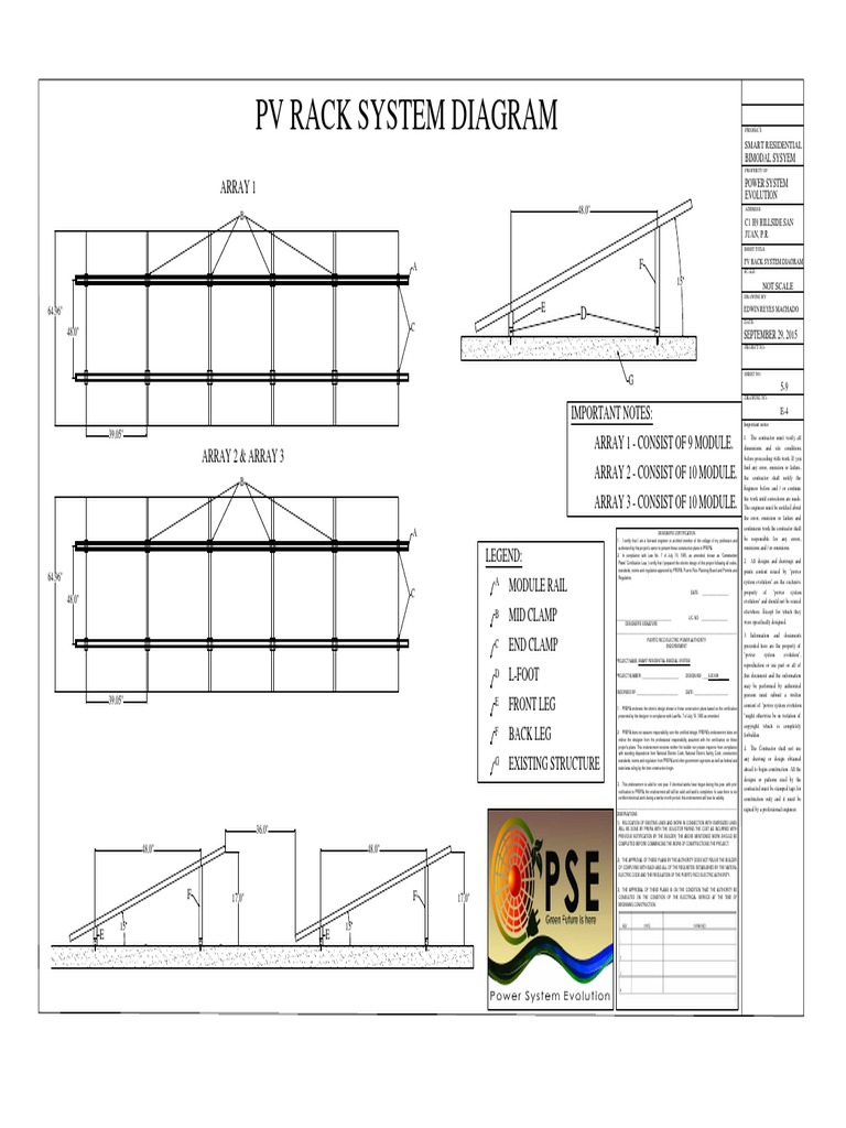 5 PV Rack System Diagram 1 | PDF | Regulatory Compliance | Justice