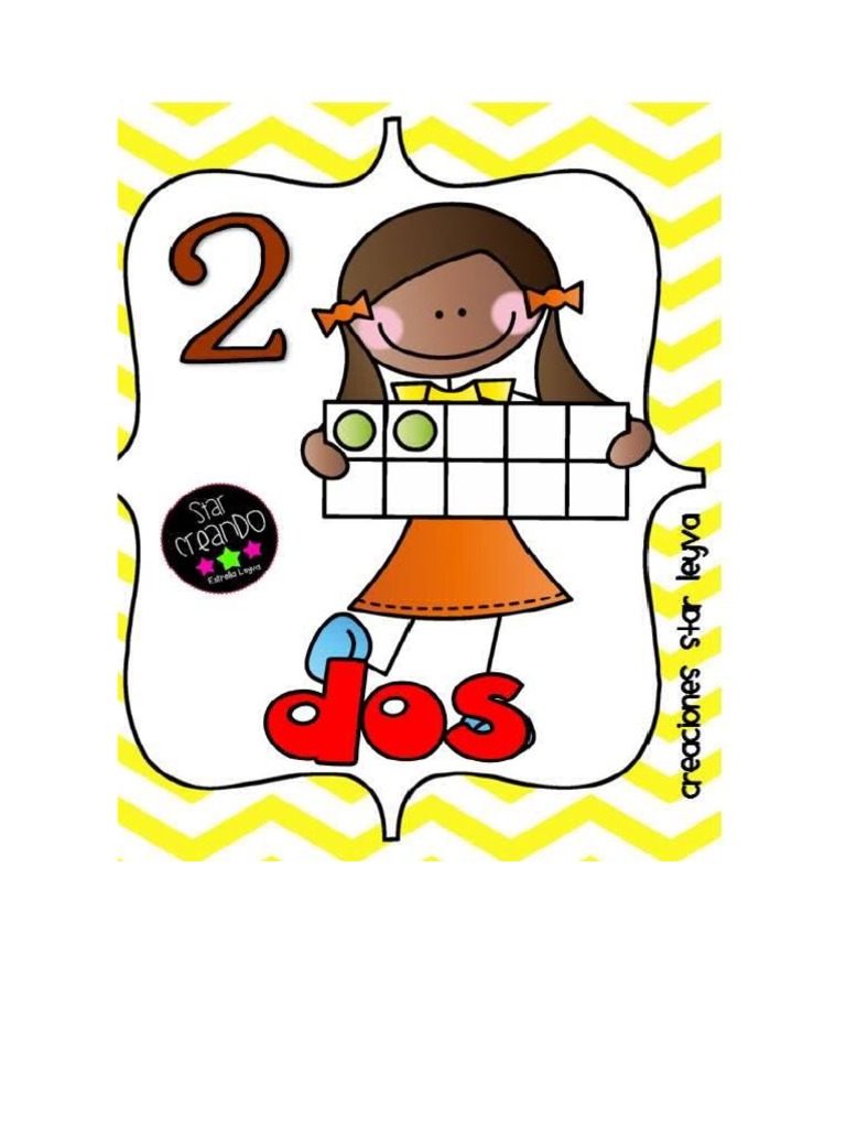 Láminas Numeros 0-20 | PDF