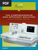 ACL TOP Family Brochure - 2.1.2012 - FINAL | PDF | Coagulation | Usability