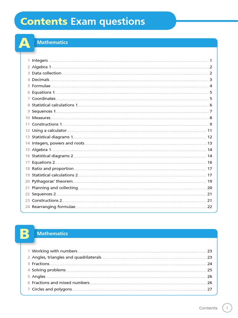 Igcse Revision | PDF | Triangle | Factorization