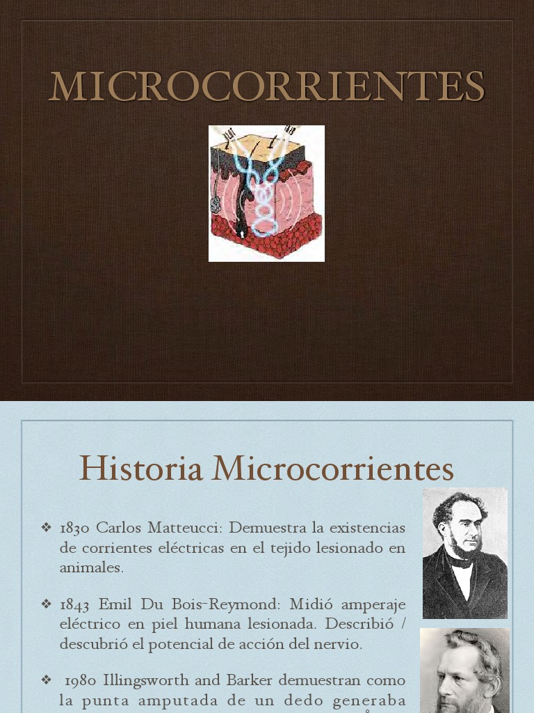 Microcorrientes en Electroterapia | PDF | Electricidad | Biología