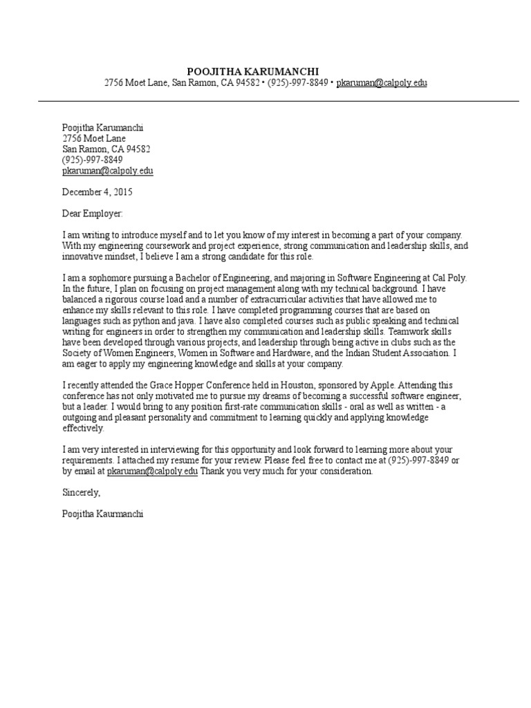 Upload Cover Letter | PDF | Career & Growth | Computers