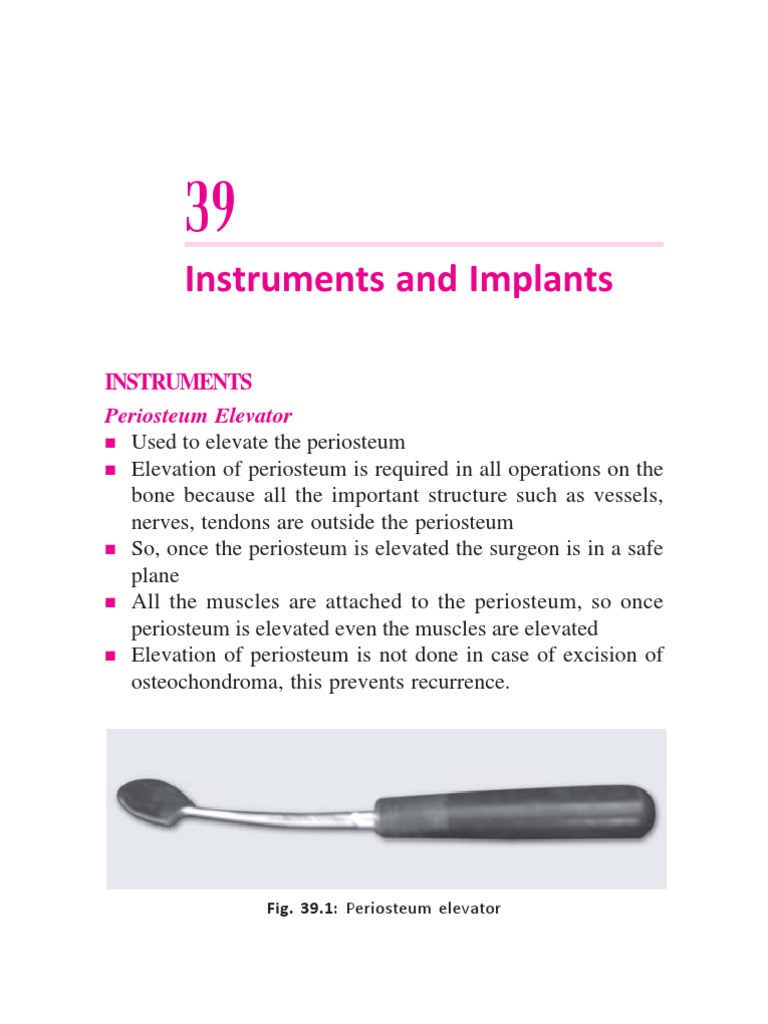 Ortho Instrument | PDF | Knee | Hip