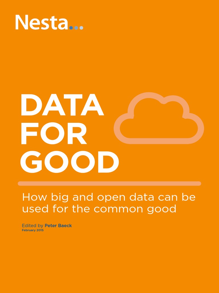 Data For Good Report | PDF | Analytics | Charitable Organization
