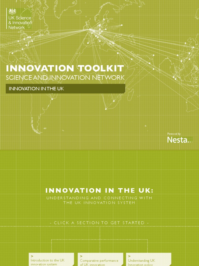 Innovation Policy Toolkit: Introduction To The UK Innovation System ...