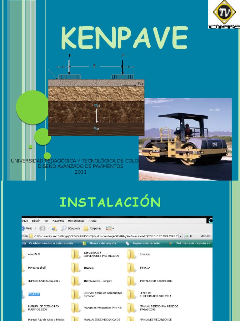 Software KENPAVE para Diseño de Pavimentos | PDF | Informática y ...