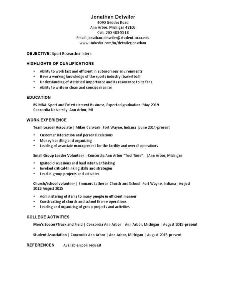 My Resume | PDF