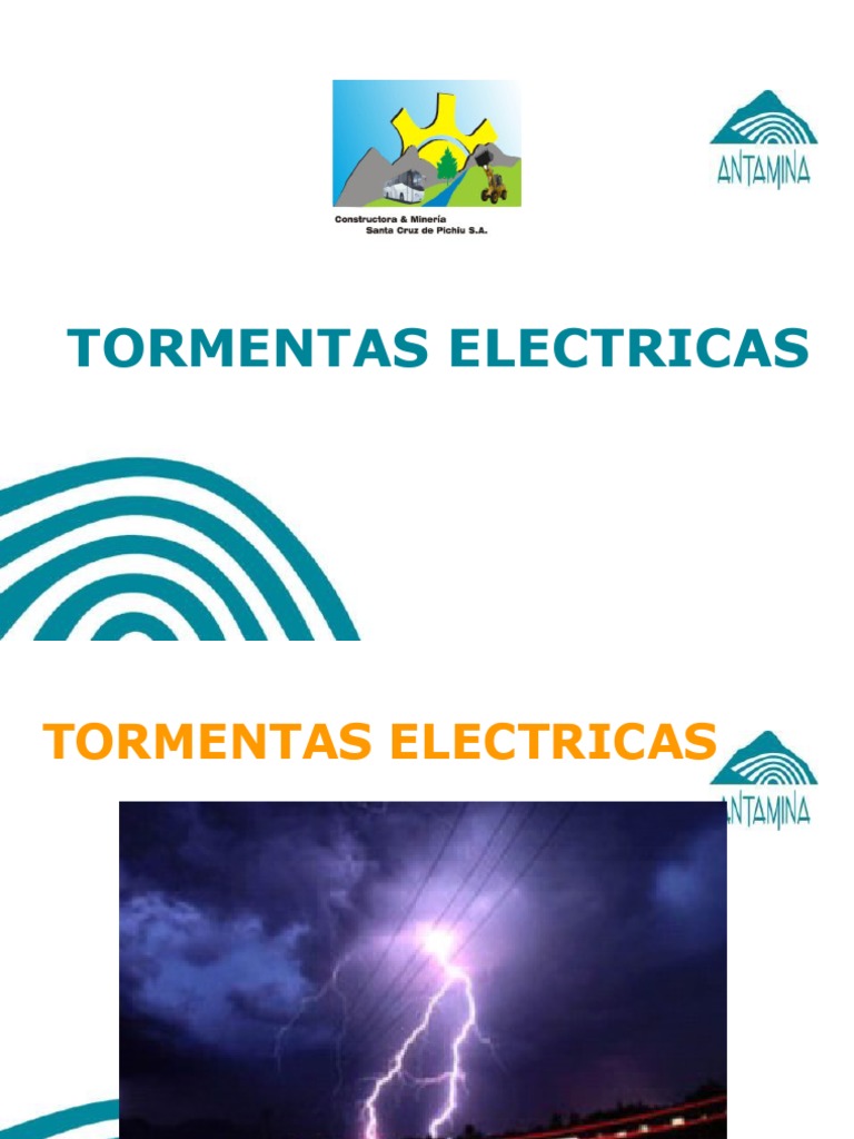03 Induccion Comissa - 2012-Tormentas Electricas | PDF | Relámpago ...