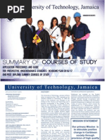 UTech Jamaica Admissions Guide | PDF | University And College Admission ...