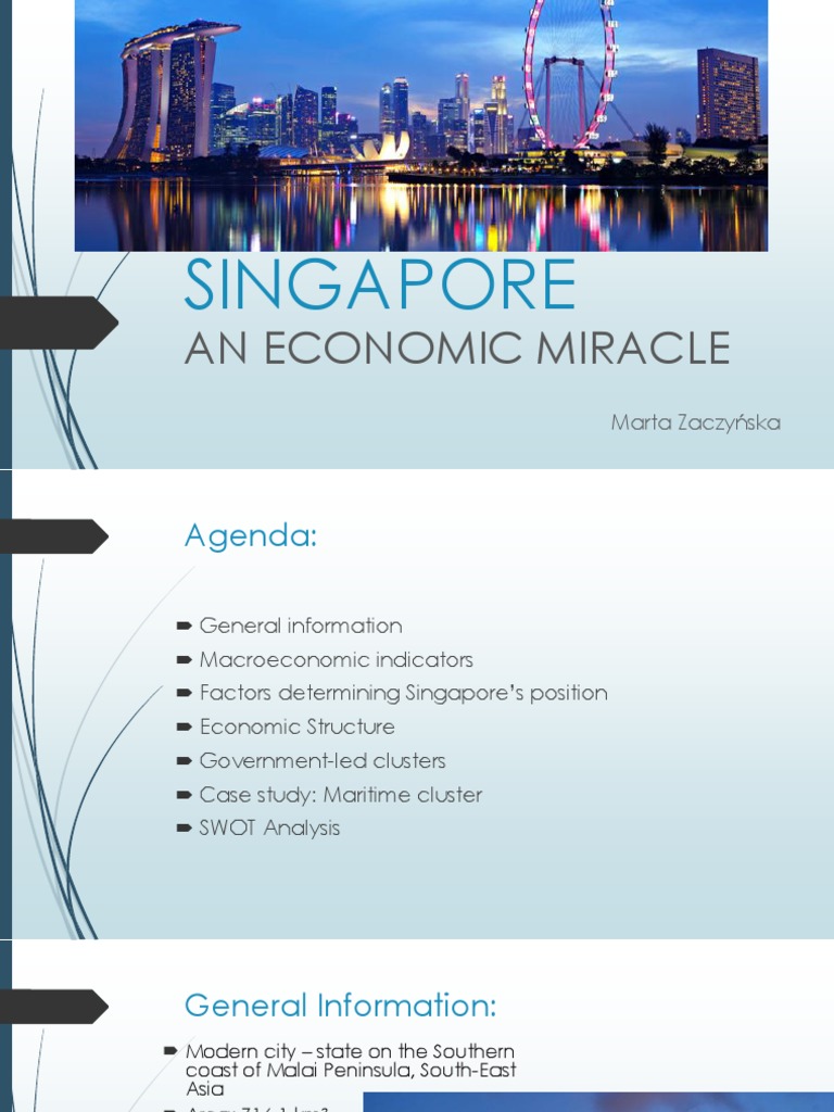 Singapore's Economy presentation | Singapore | Competitiveness | Free ...