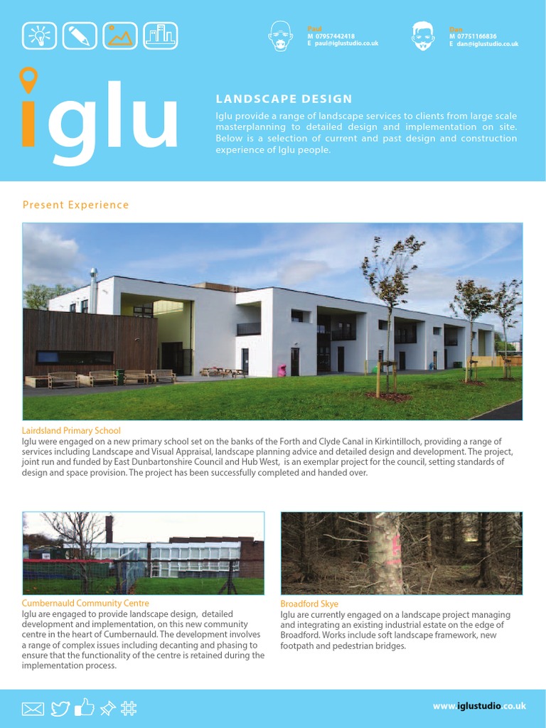 Iglu Landscape Design Services Overview | PDF | Glasgow | Edinburgh