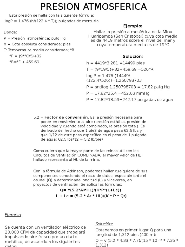 Ejercicios Venti | PDF | Gases | Termodinámica Atmosférica