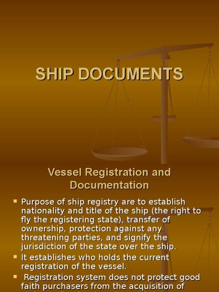 08. Ship Documents | Insurance | Shipping