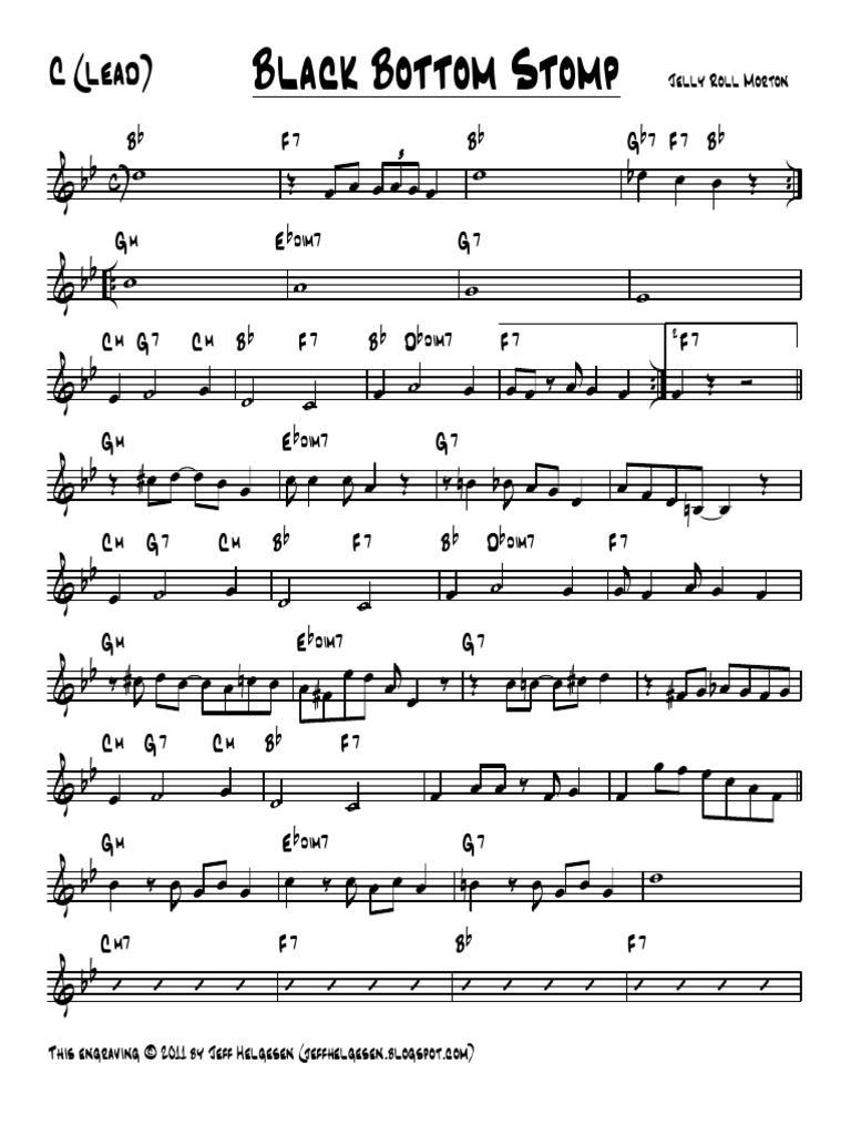 Black Bottom Stomp | PDF