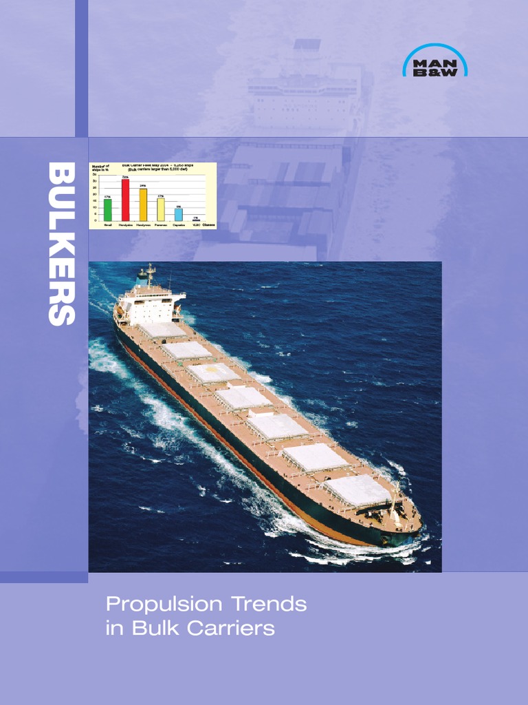 Bulk Carrier Sizes (B&W) | PDF | Tonnage | Oil Tanker