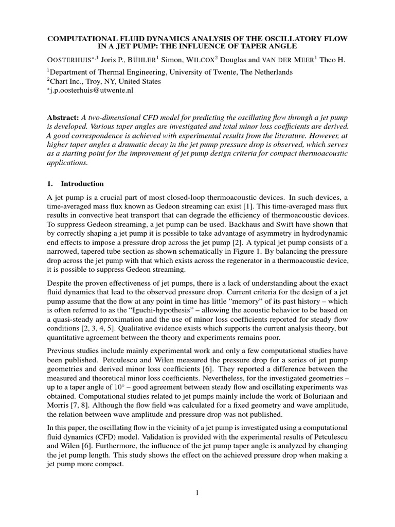 Osterhuis Ühler Ilcox Van Der EER | PDF | Vortices | Computational Fluid Dynamics