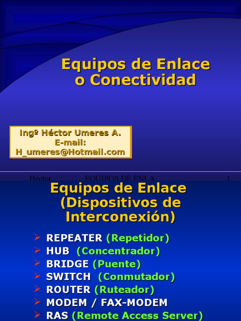 Equipos (Hub y Switch) | PDF | Conmutador de red | Ethernet