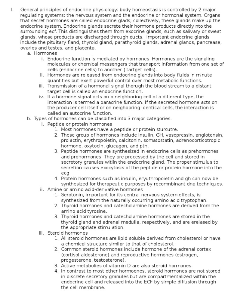 Endocrine System | PDF | Endocrine System | Steroid Hormone