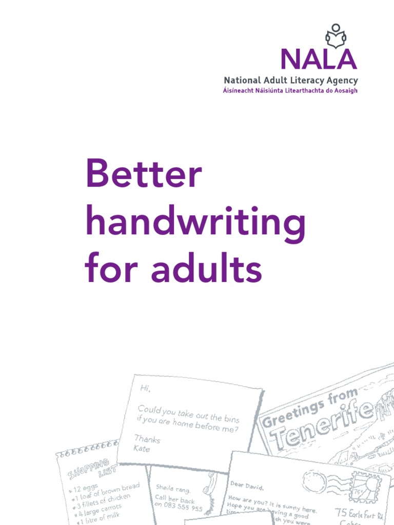Improving Handwriting for Adults | PDF | Pen | Ink