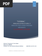 Guía Software Ftool para Cálculo de Estructuras | PDF | Software | Ventana (informática)